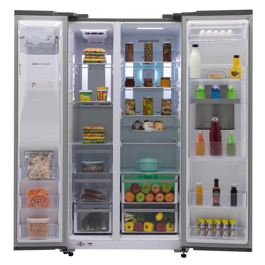 خرید یخچال فریزر ساید بای ساید اسنوا (Snowa) مدل هایپر SN8-2035SS با قیمت عالی